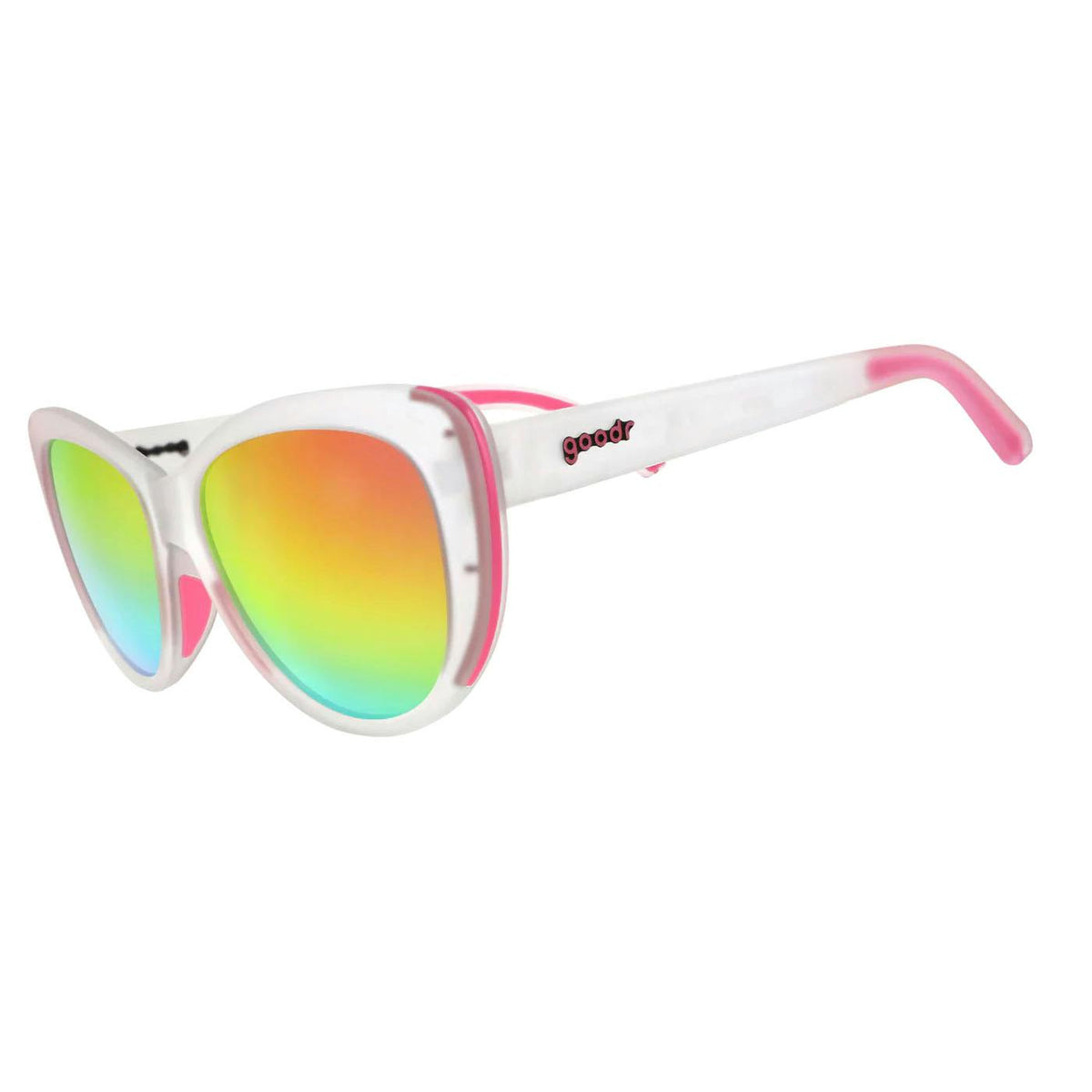 Goodr Glam Gs Sunglasses : Rainbow Runway Ready | GO-315295 WOWooO