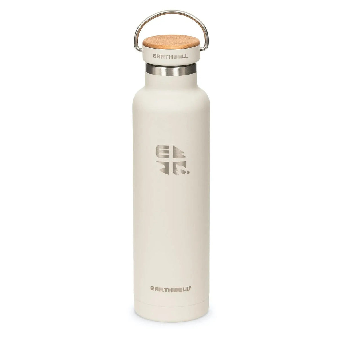 Earthwell Woodie Vacuum Bottle 22oz/650ml - Maple/Baja Sand — WOWooO